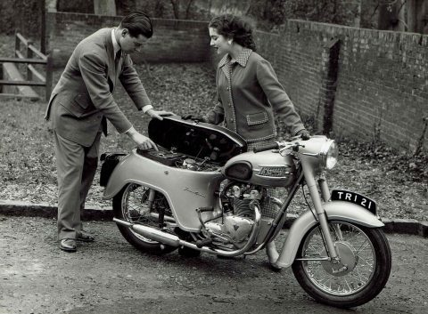 The Triumph C Range | Information on the 60's Meriden Triumph 'C' range ...