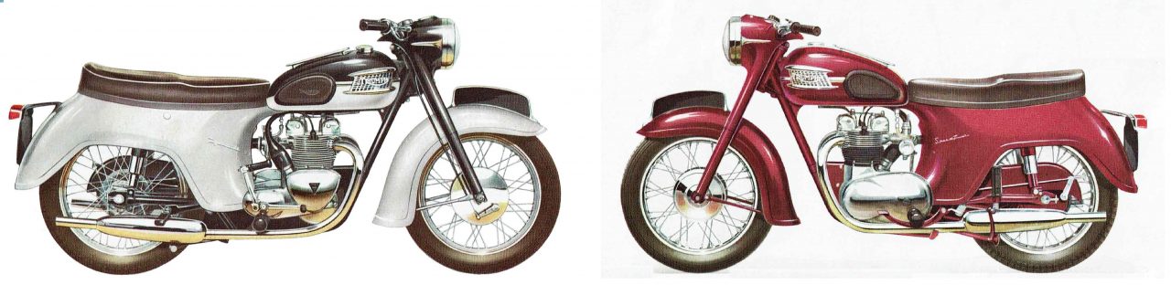 The Triumph C Range | Information on the 60's Meriden Triumph 'C' range ...