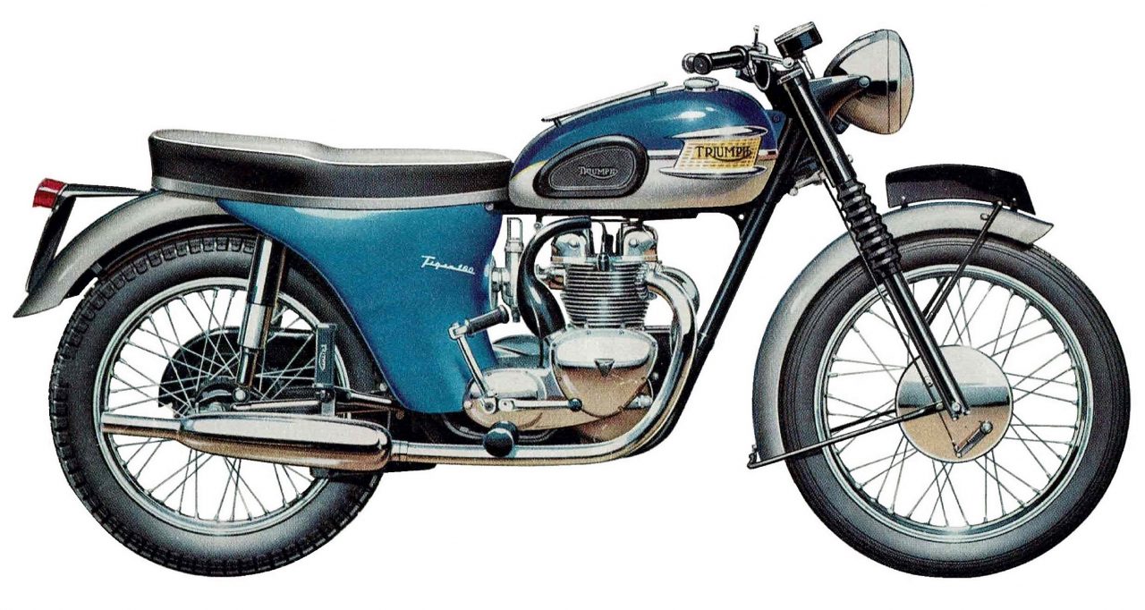 The Triumph C Range | Information on the 60's Meriden Triumph 'C' range ...
