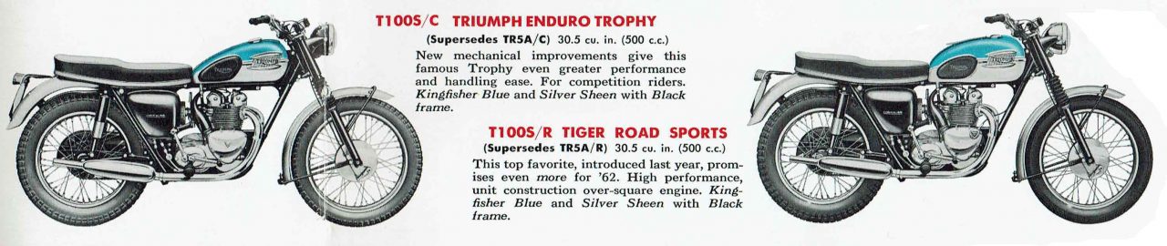 The Triumph C Range | Information on the 60's Meriden Triumph 'C' range ...