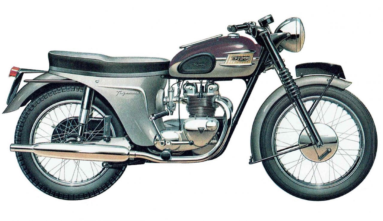 The Triumph C Range | Information on the 60's Meriden Triumph 'C' range ...
